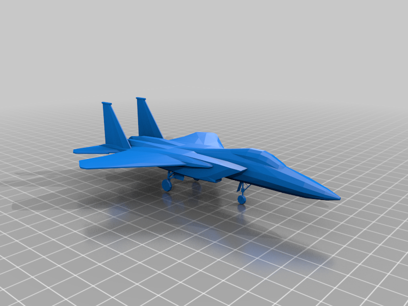 McDonnell Douglas F-15 Eagle by 67bope | Download free STL model ...