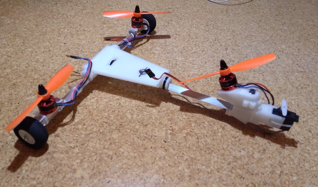Tricopter Part I by 67bope | Download free STL model | Printables.com