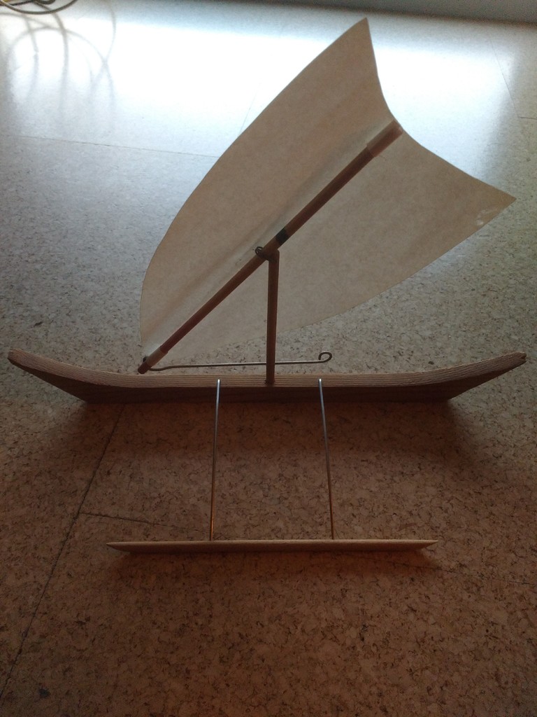 Outrigger Canoe (Proa) by 67bope | Download free STL model | Printables.com