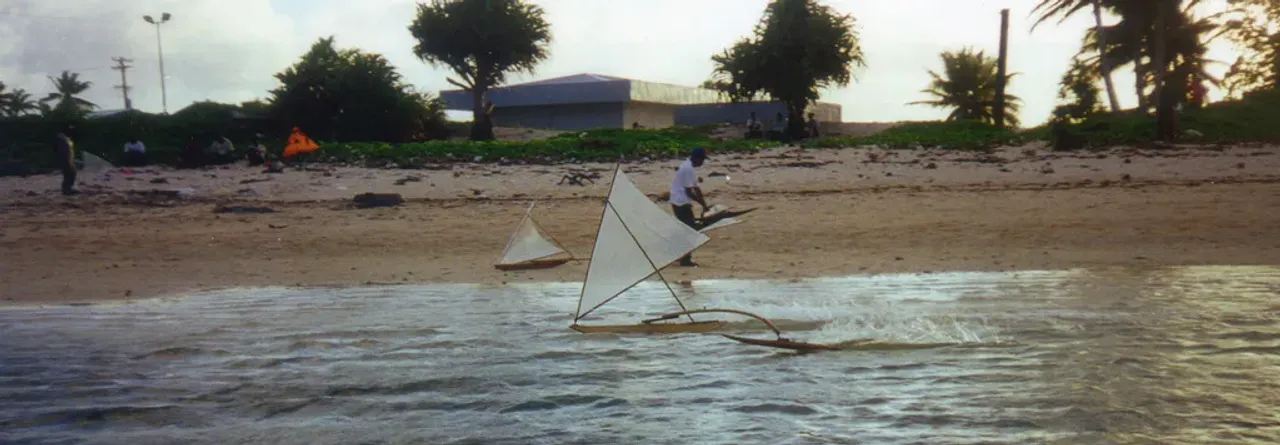 Outrigger Canoe (Proa) by 67bope | Download free STL model | Printables.com