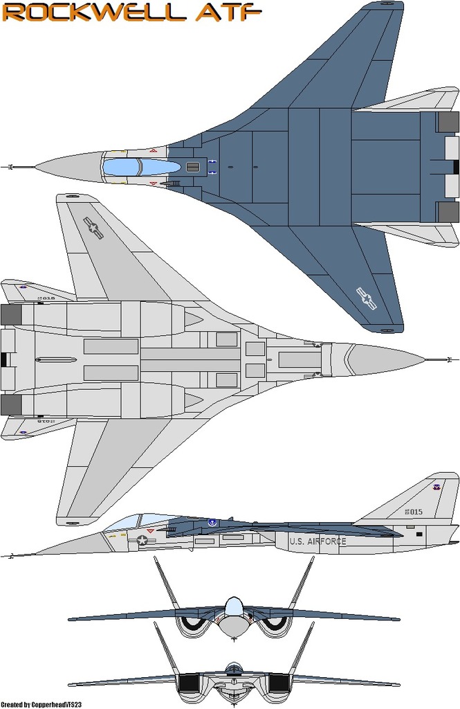 Rockwell ATF Concept by 67bope | Download free STL model | Printables.com