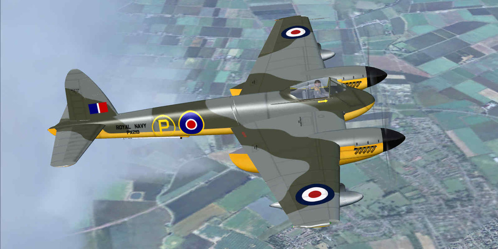 de Havilland Hornet by 67bope | Download free STL model | Printables.com