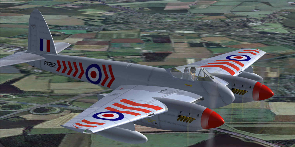 de Havilland Hornet by 67bope | Download free STL model | Printables.com