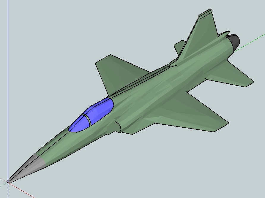 Northrop F-20 Tigershark 2 by 67bope | Download free STL model ...