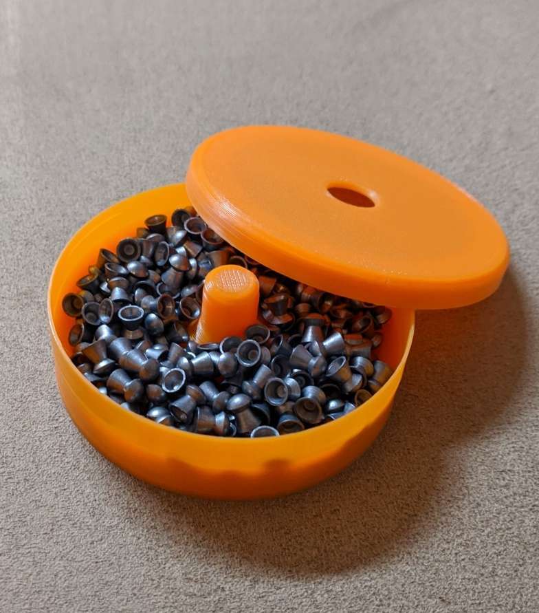 Pellet Box one-handed by ipt | Download free STL model | Printables.com