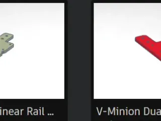 V-Minion Dual Linear Rail Mount Z von Nab | Kostenloses STL-Modell ...