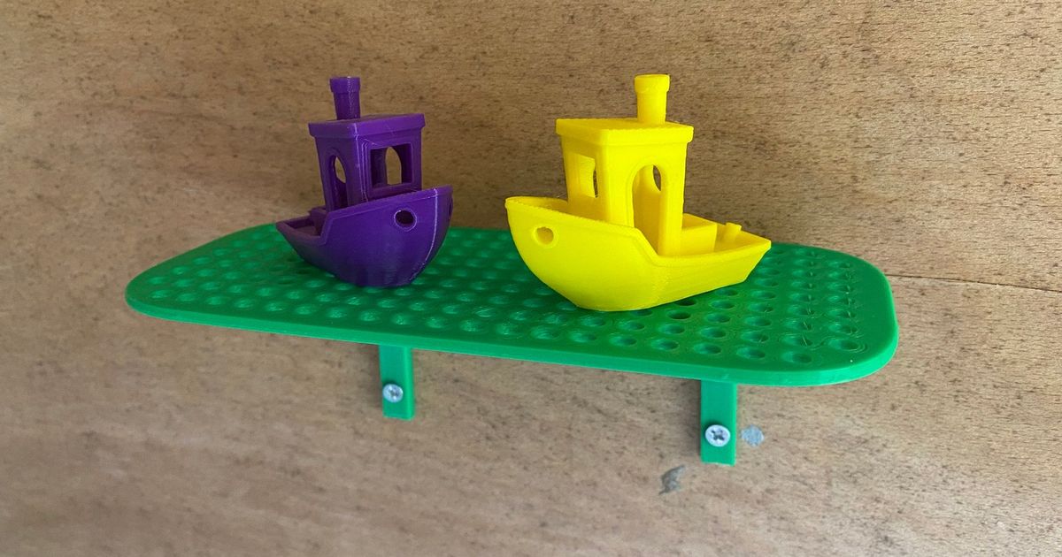 Simple mini shelf by wumfi | Download free STL model | Printables.com