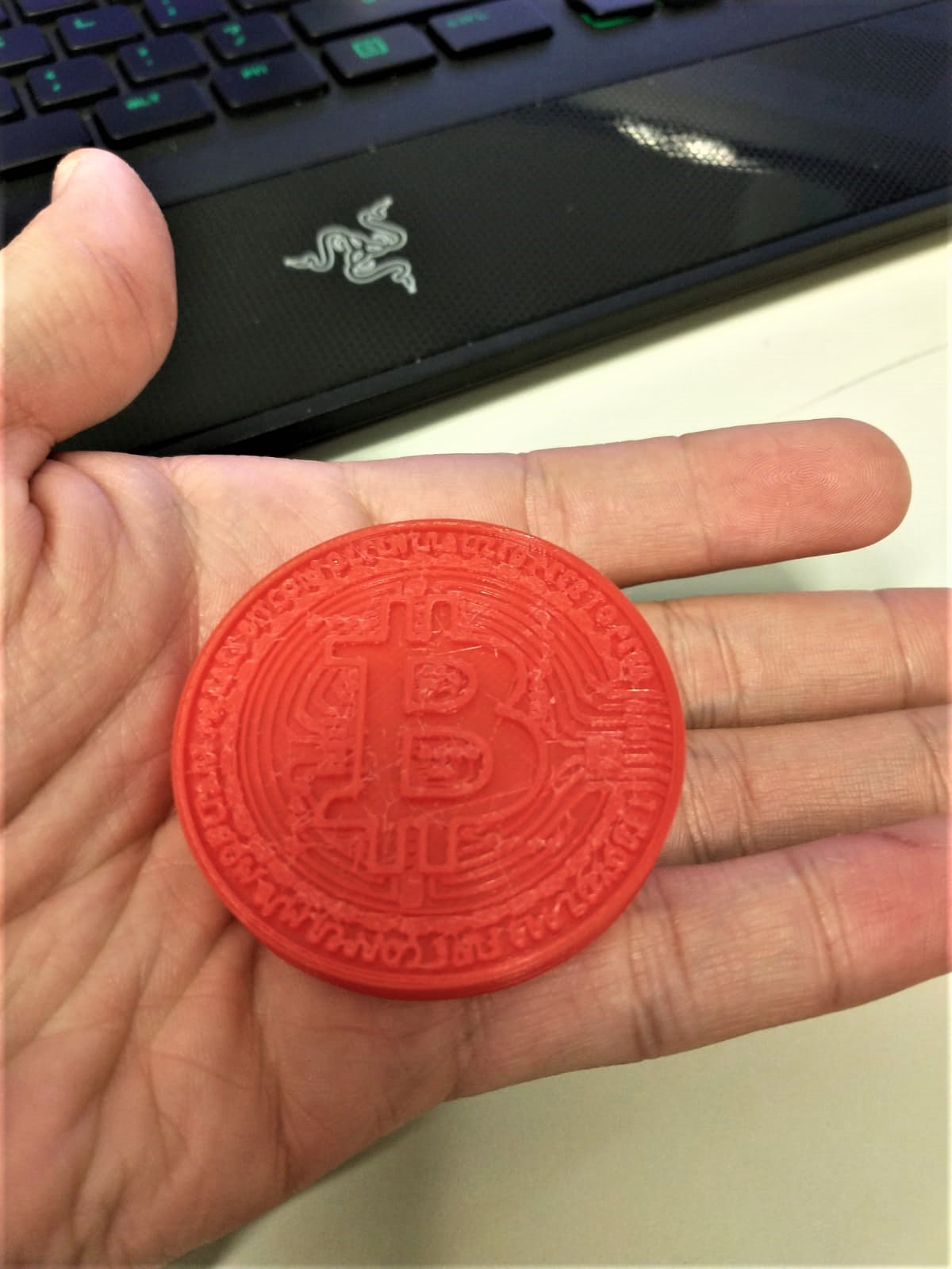 Bitcoin Magnet by Ezequiel | Download free STL model | Printables.com