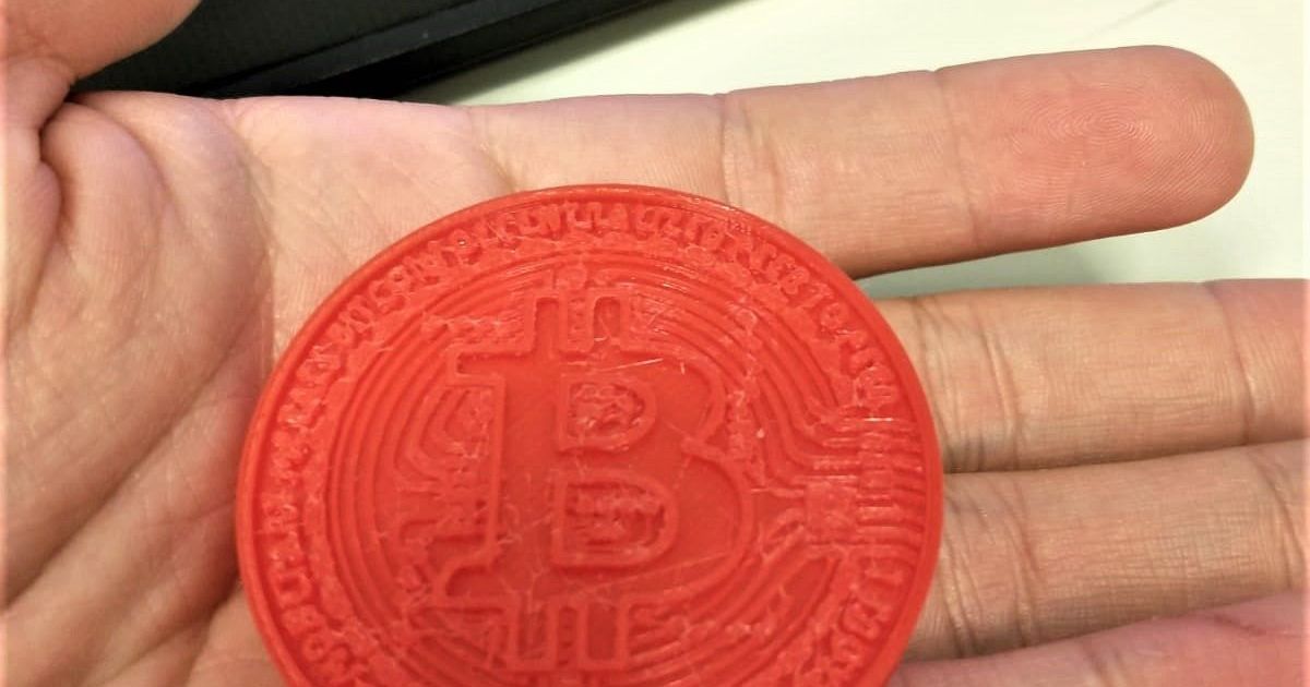 Bitcoin Magnet by Ezequiel | Download free STL model | Printables.com