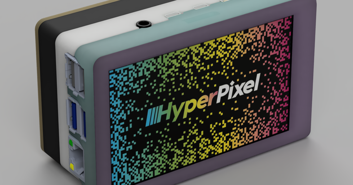 Raspberry Pi HQ Camera Case, Hyperpixel Style por fivesixzero | Descargar modelo STL gratuito ...