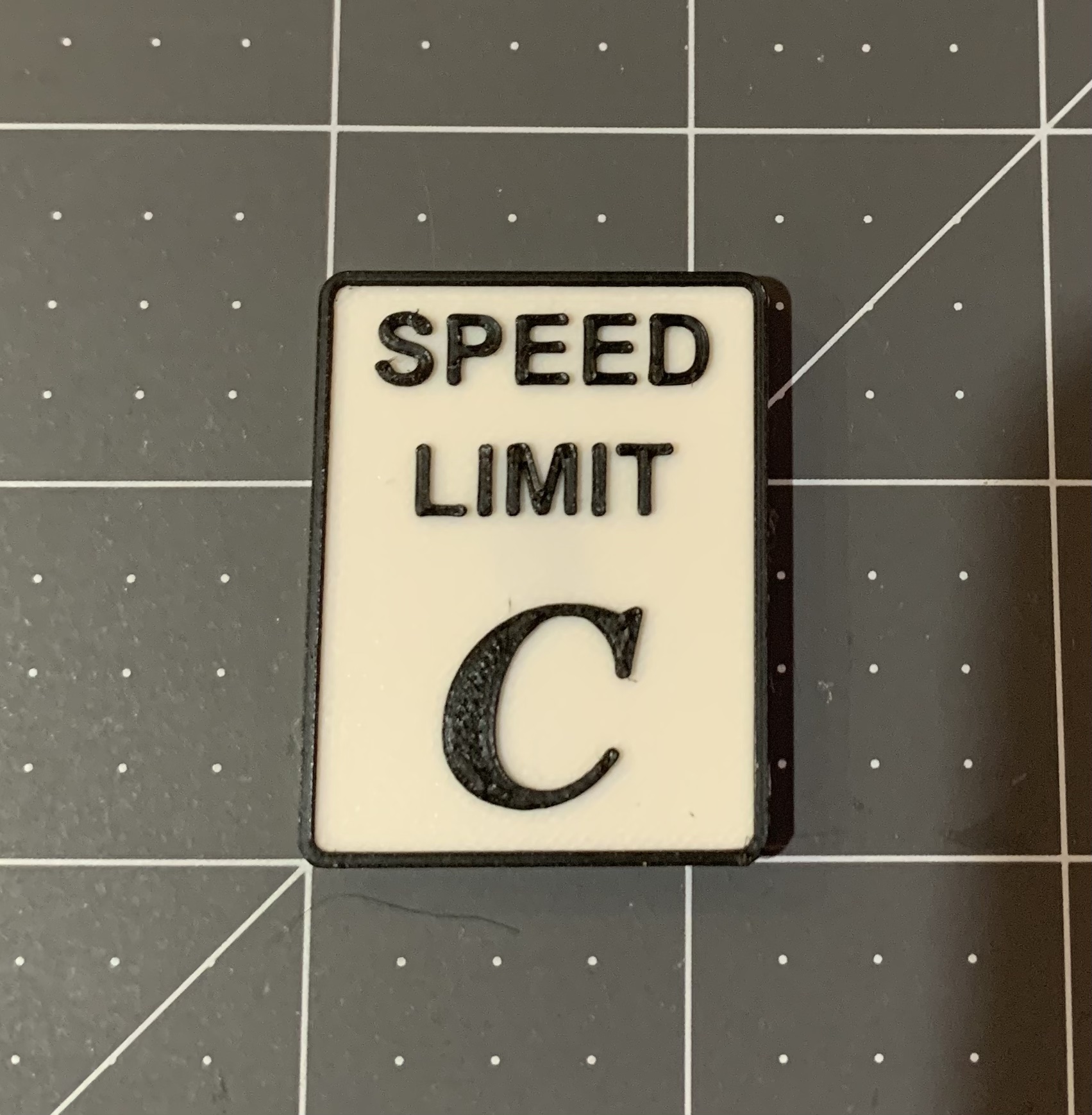 Speed Limit c (speed of light) by Monte | Download free STL model ...