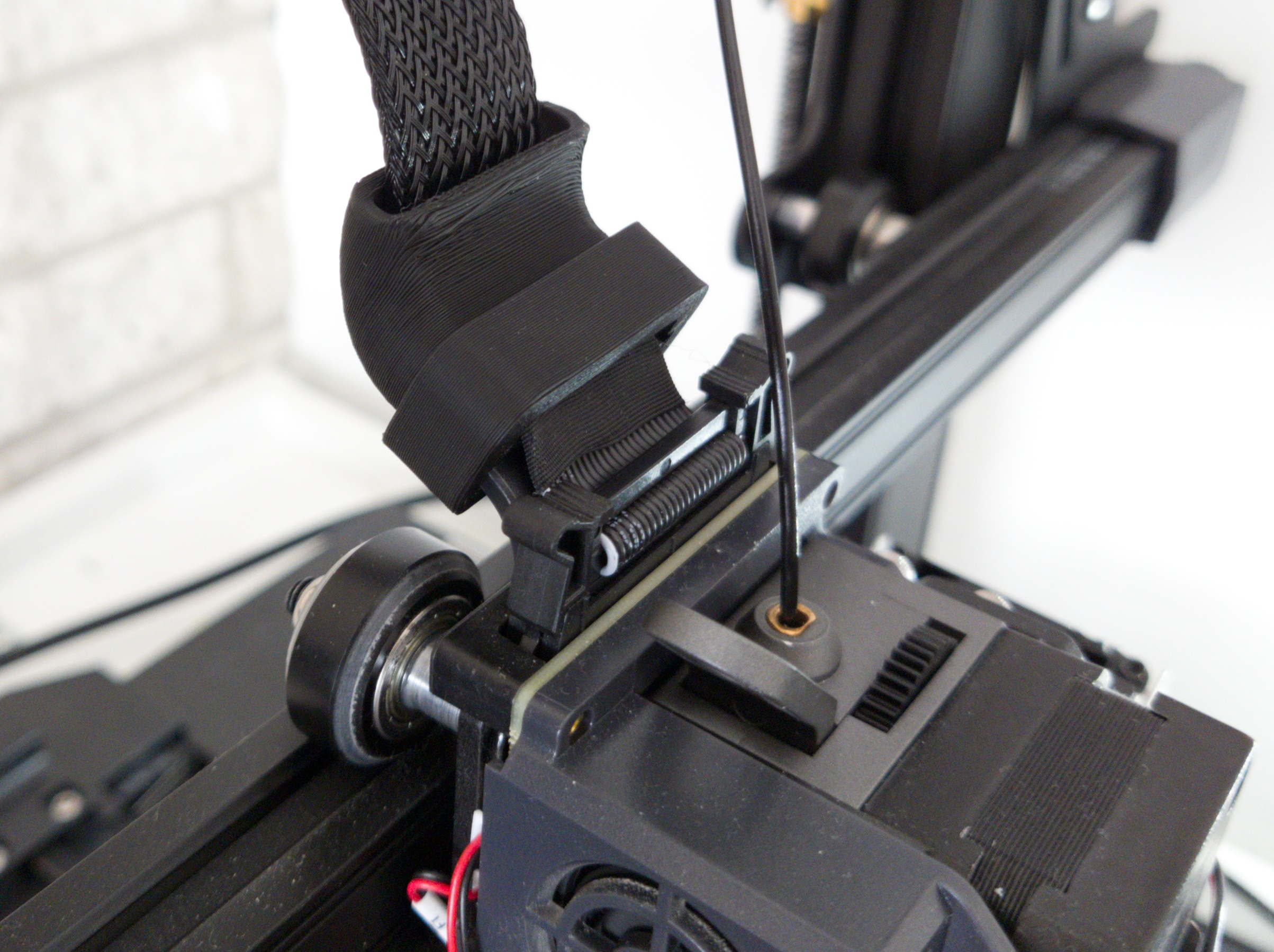 Ender 3 S1 / S1 PRO Better Ribbon Cable Protector (Sprite Extruder) por Rob the 3D Printing Dad ...