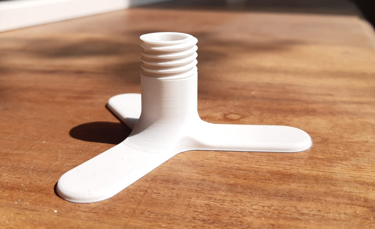 Ceiling cable cover/ junction by CK | Download free STL model ...