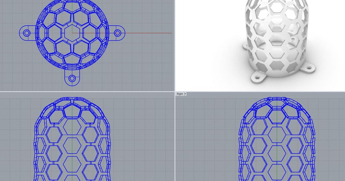 Light bulb cover by mstejska | Download free STL model | Printables.com