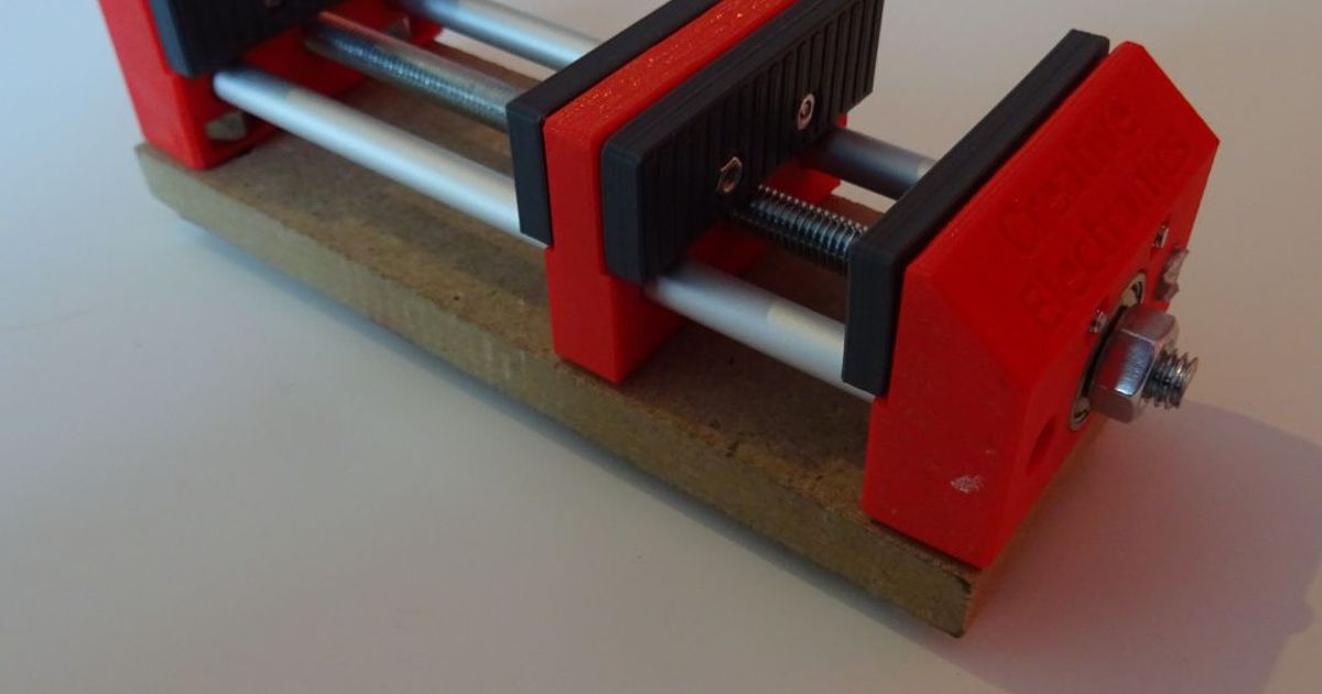 Machine Vise - with M8 Thread by Creative Electronics | Download free ...