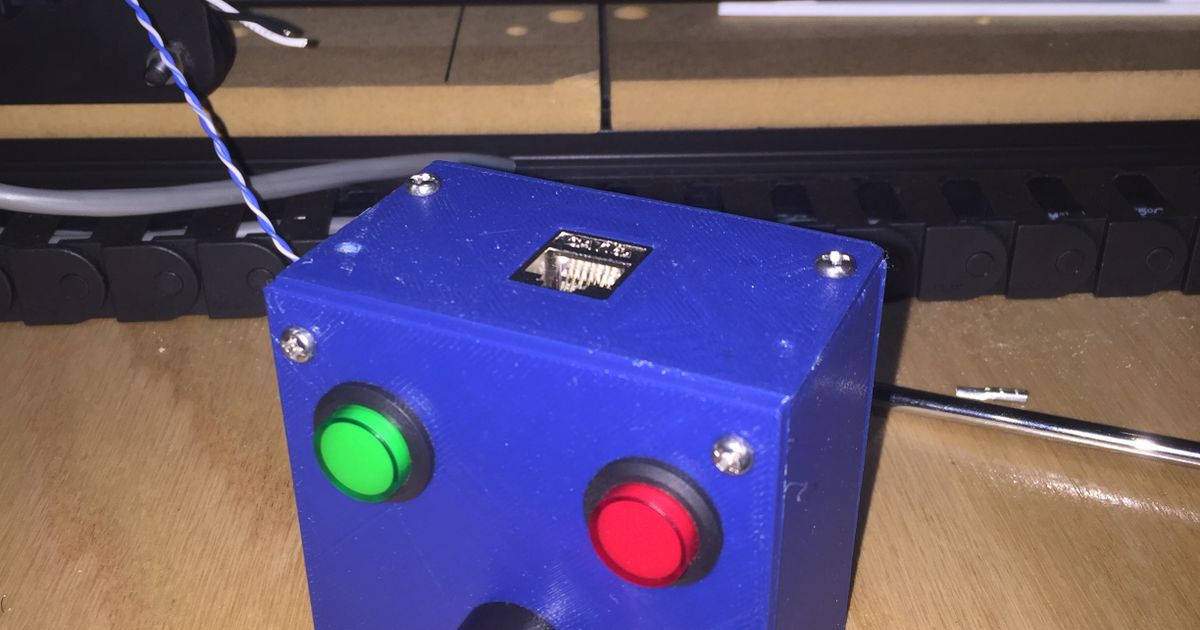 TinyG G2 CNC Control Pendant by Mike | Download free STL model ...