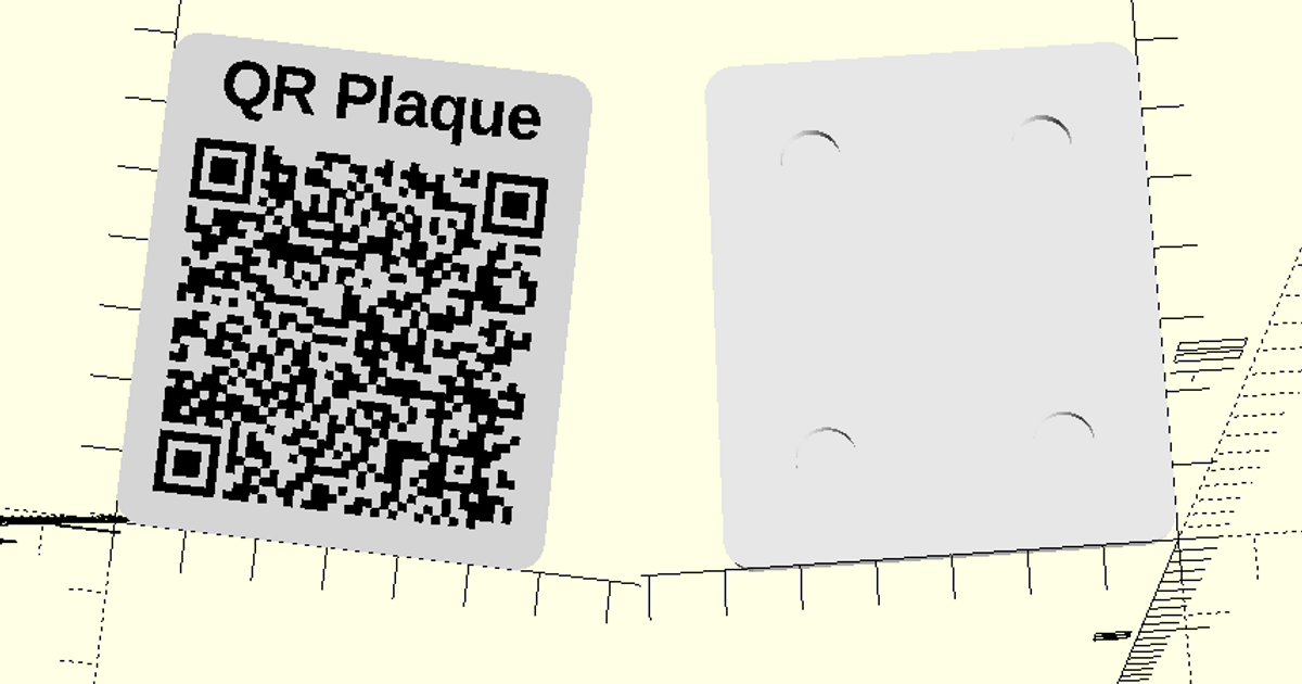 Customizable Generator of QR Code Plaques - ROUND Magnets by Shushuda ...