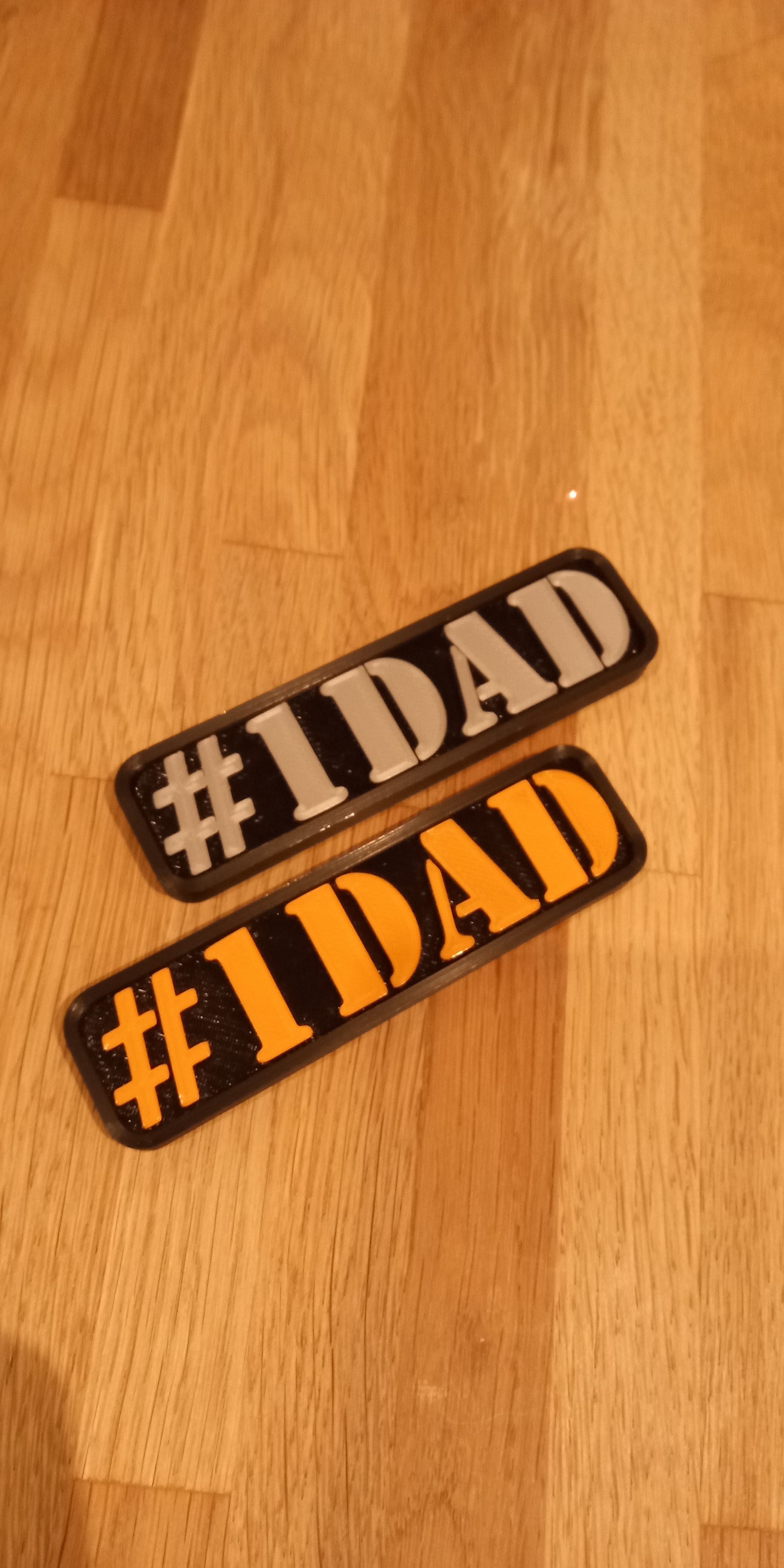 #1 DAD Fridge Magnet by DaveyPrints85 | Download free STL model ...