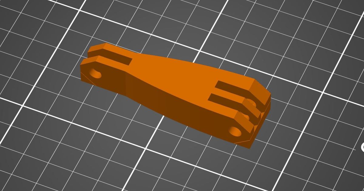 GoPro Mount Extension (70mm) by Bekker | Download free STL model ...