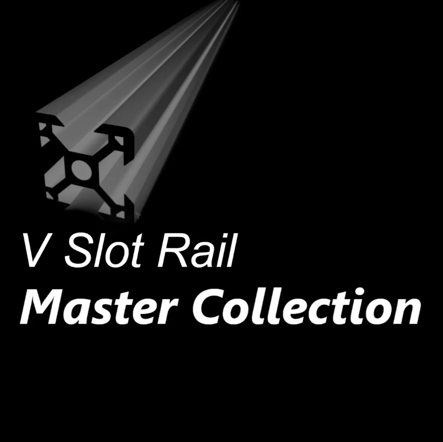 V Slot Rail Master Collection by GlitchPrinter | Download free STL ...