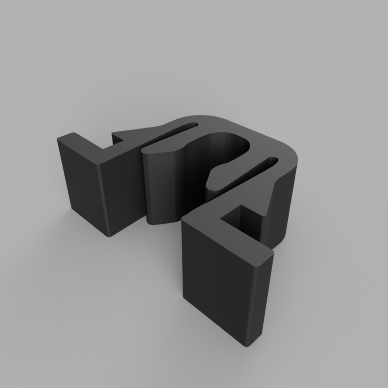 NCASE M1 and Lian Li PC-Q33 side panel clips (may fit other lian li ...