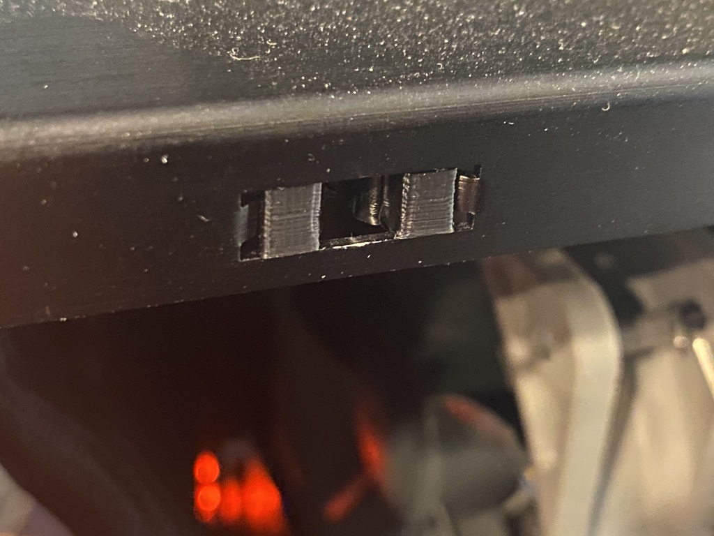 NCASE M1 and Lian Li PC-Q33 side panel clips (may fit other lian li ...