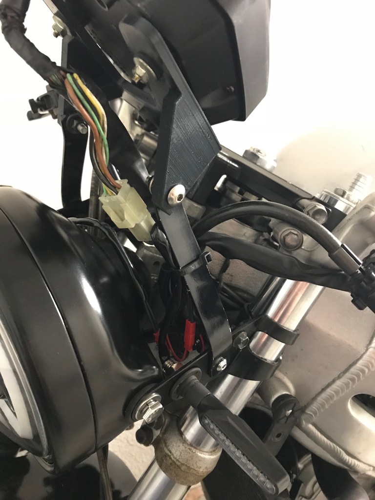 Suzuki SV650/1000 speedo/tach mount for naked conversion by nzalog ...