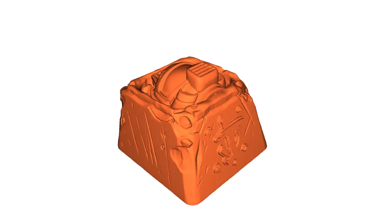 Doomed Keycap by Heribertohobby | Download free STL model | Printables.com