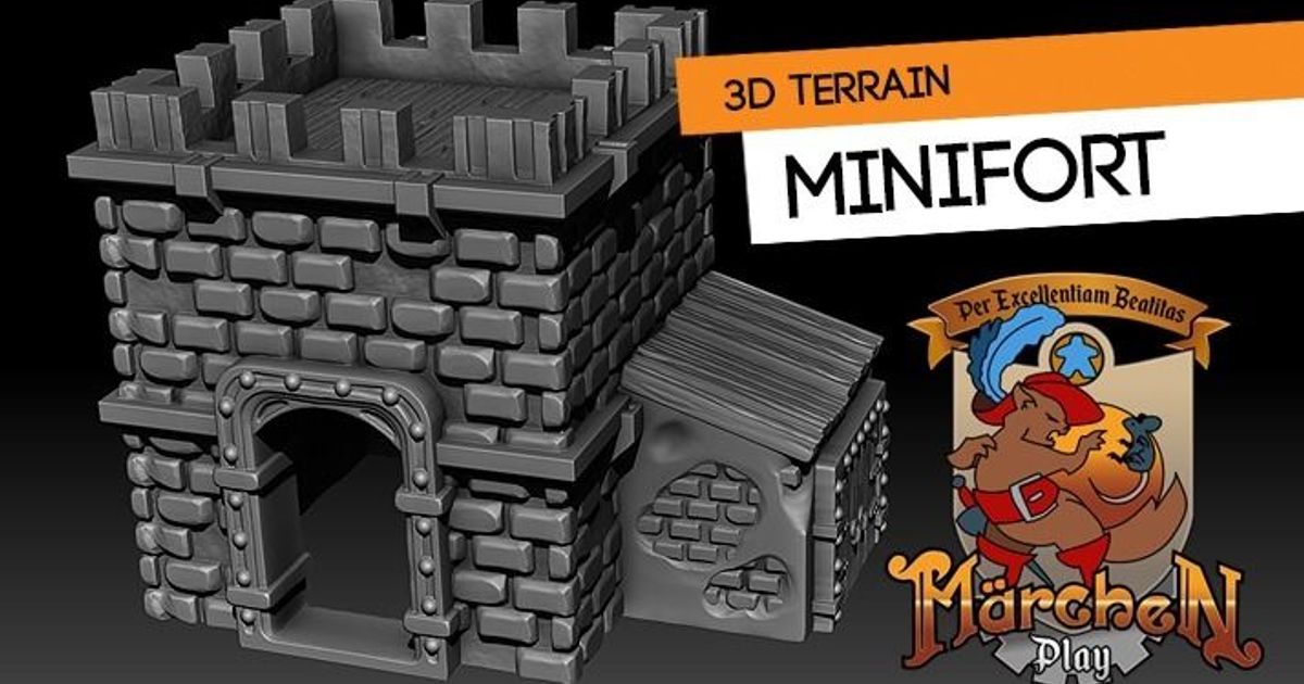 Minifort by Heribertohobby | Download free STL model | Printables.com
