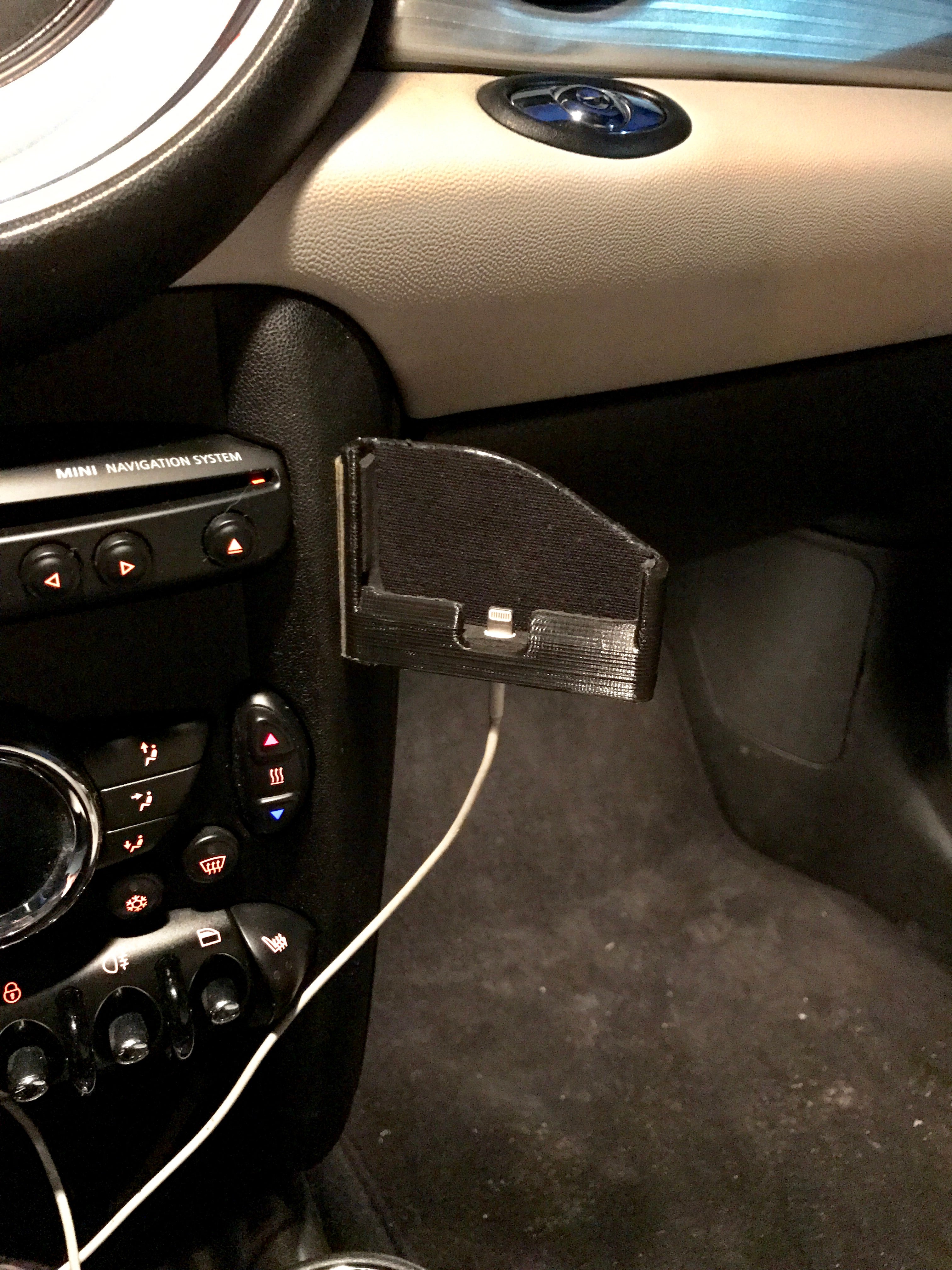 Car iPhone holder (iPhone 6 and 7 for Mini Cooper vehicles) by Losicek ...