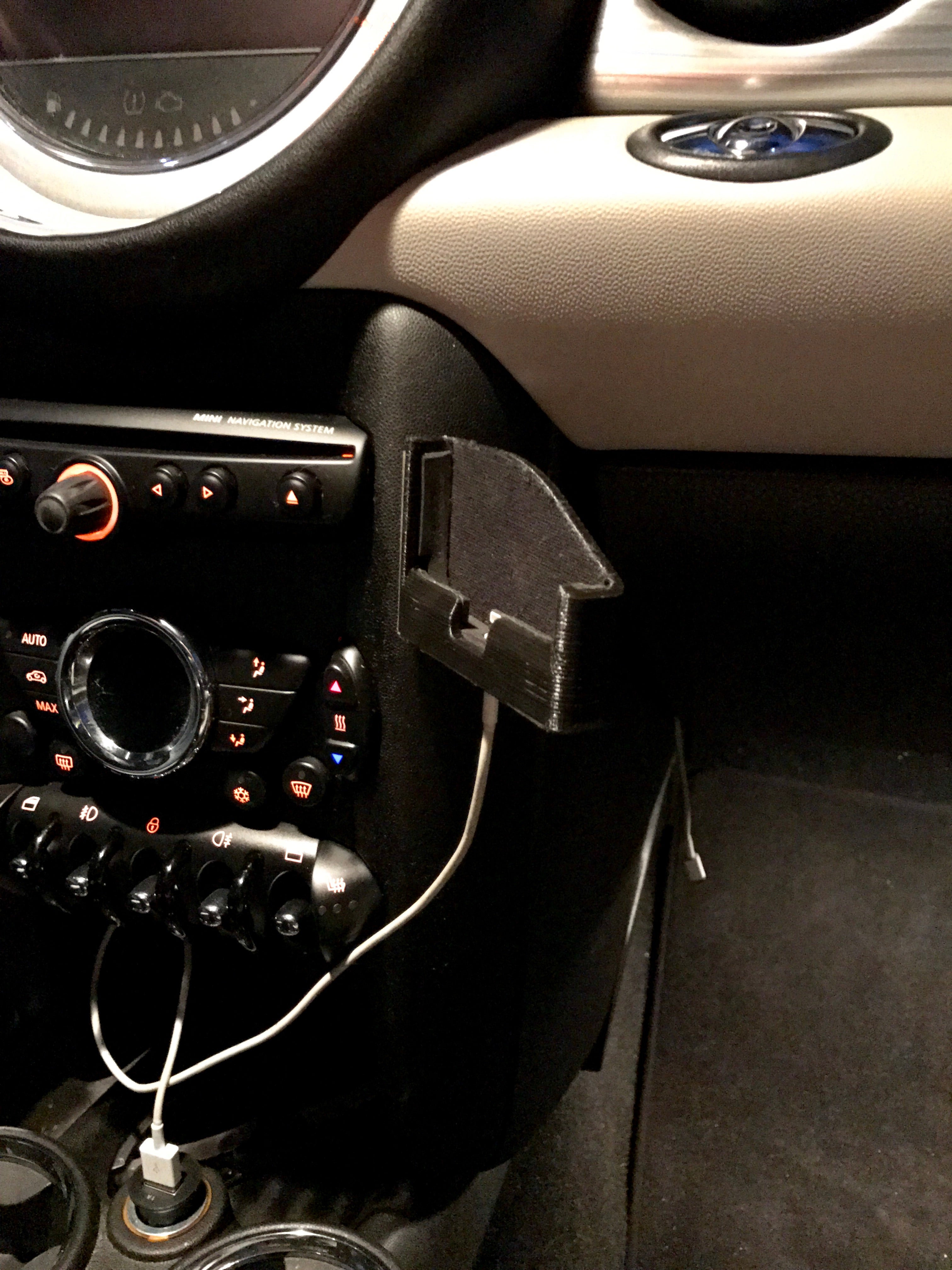 Car iPhone holder (iPhone 6 and 7 for Mini Cooper vehicles) by Losicek ...