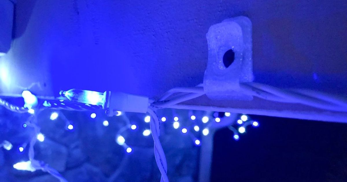 Holiday Light Clips by Jeff Nee | Download free STL model | Printables.com