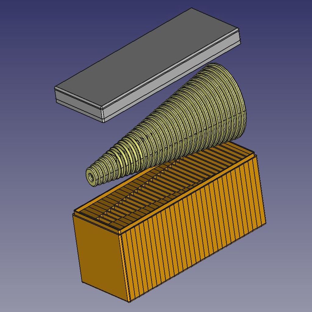 Radienlehre 3,0 bis 20,0 mm mit Box by FrankWL | Download free STL ...