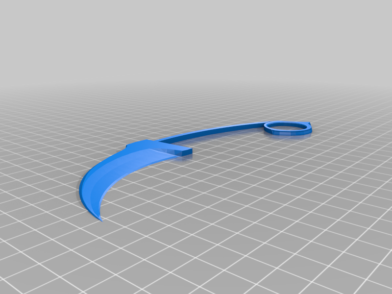 CS:GO Karambit by Dani Projects | Download free STL model | Printables.com