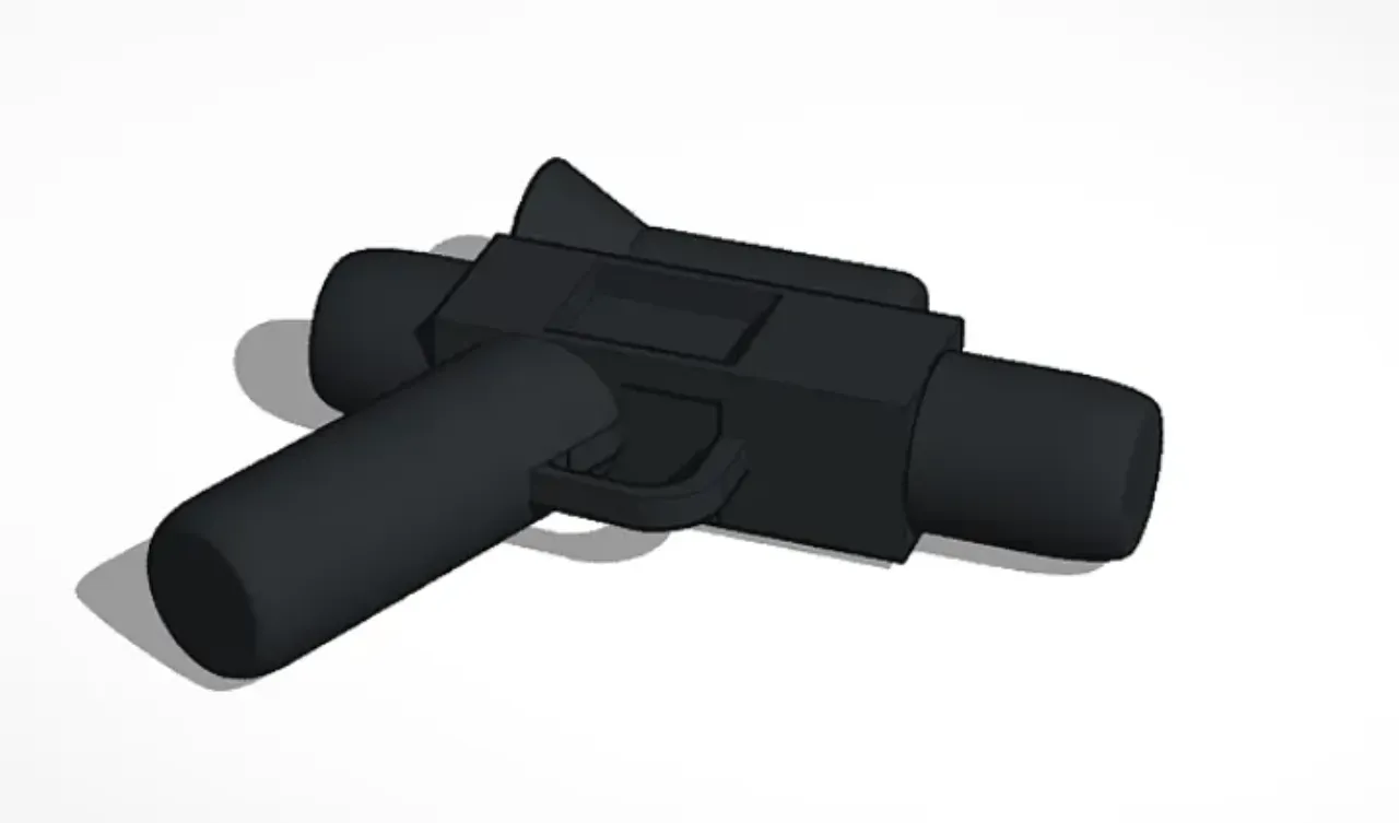 Lego Star Wars Blaster Pistol by Chalker127 | Download free STL model ...