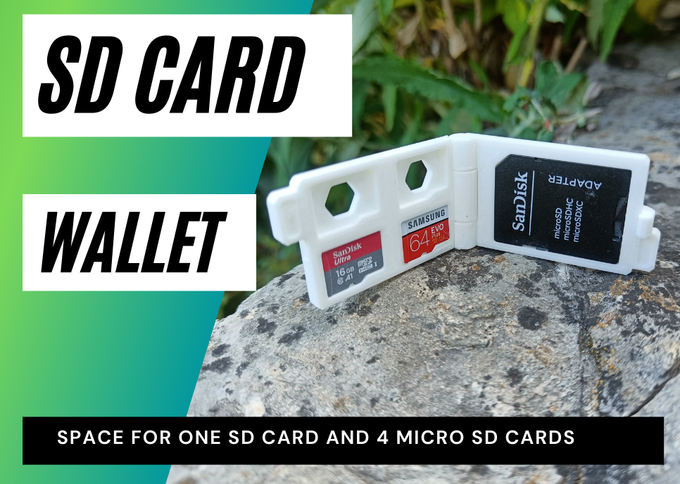 SD-Card Wallet by SuperIgel | Download free STL model | Printables.com