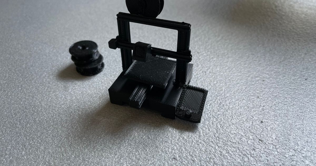 3D Printer as mini model by ul90 | Download free STL model | Printables.com