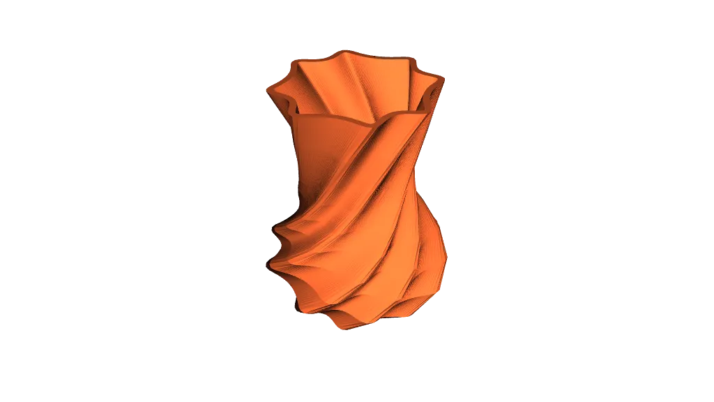 Twisted Star Vase by Akeno | Download free STL model | Printables.com
