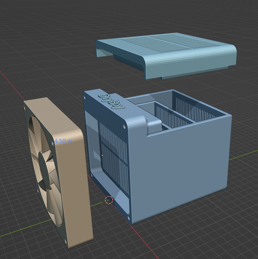 DryBoy Active Desiccant Dryer by Grayfaux | Download free STL model ...