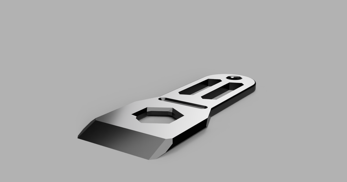 Scraper for Build Plate by PolyPrint | Download free STL model ...