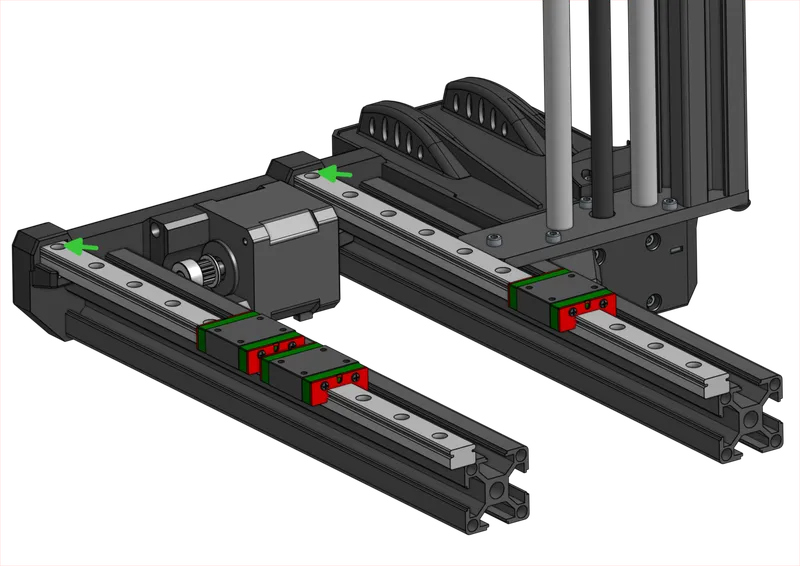 Prusa MINI Linear Rails MGN12 - Y Axis by 6d6178 | Download free STL ...