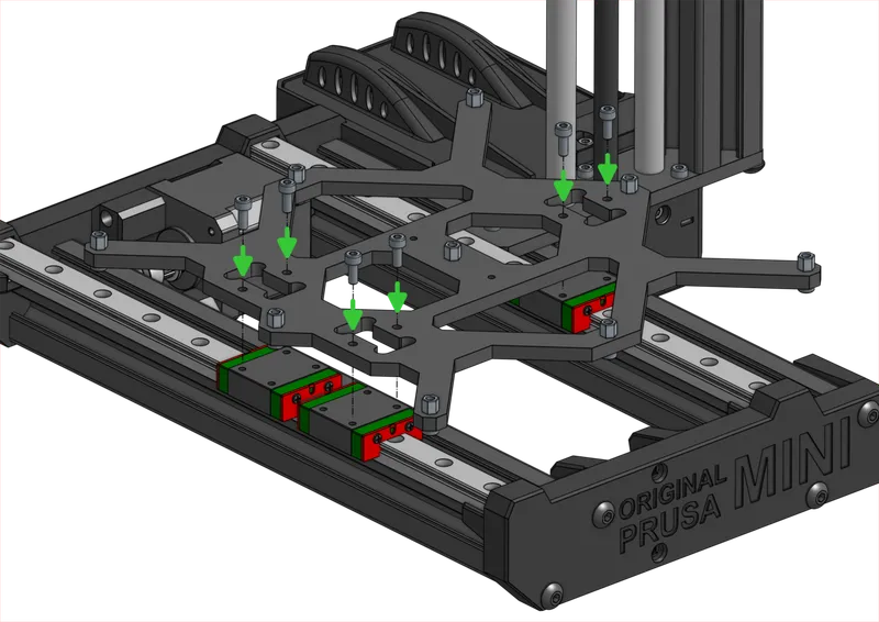 Prusa MINI Linear Rails MGN12 - Y Axis by 6d6178 | Download free STL ...