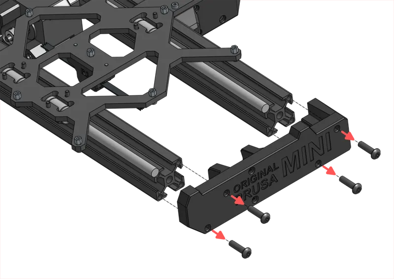Prusa MINI Linear Rails MGN12 - Y Axis by 6d6178 | Download free STL ...