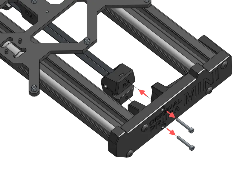 Prusa MINI Linear Rails MGN12 - Y Axis by 6d6178 | Download free STL ...