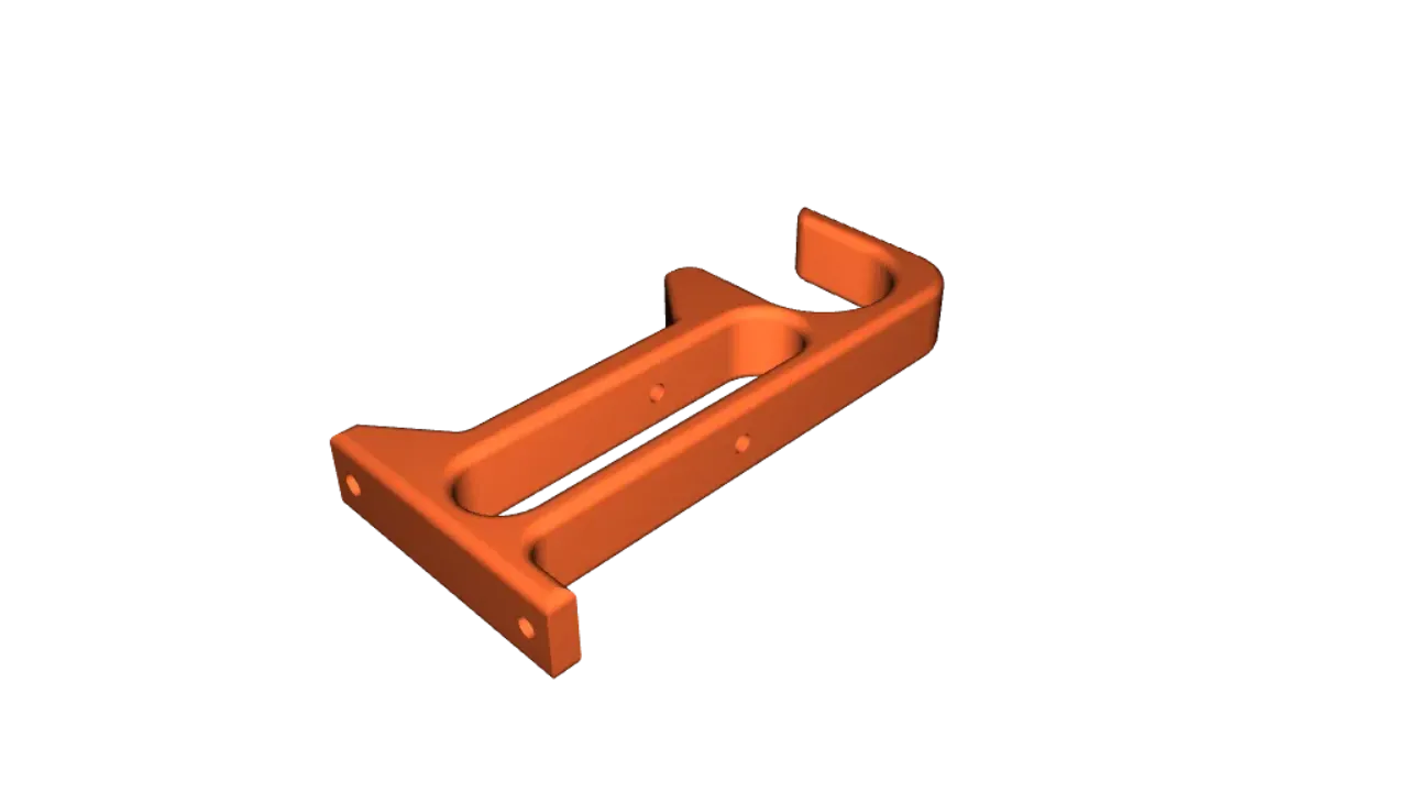 Spool wall mount bracket by CharlesM479 | Download free STL model ...