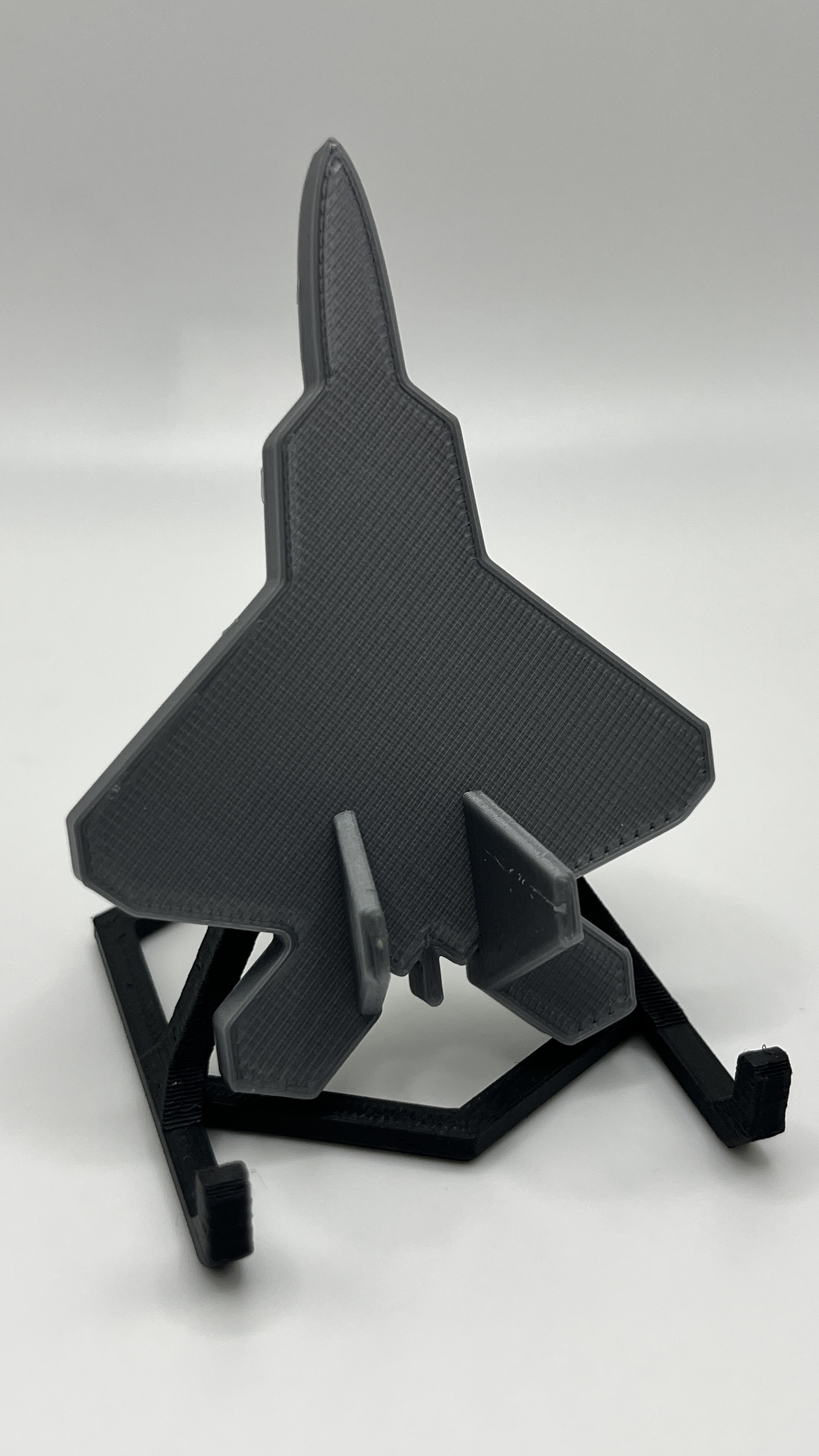 Minimal F-22 Raptor Magnet by Cobalt3D | Download free STL model ...