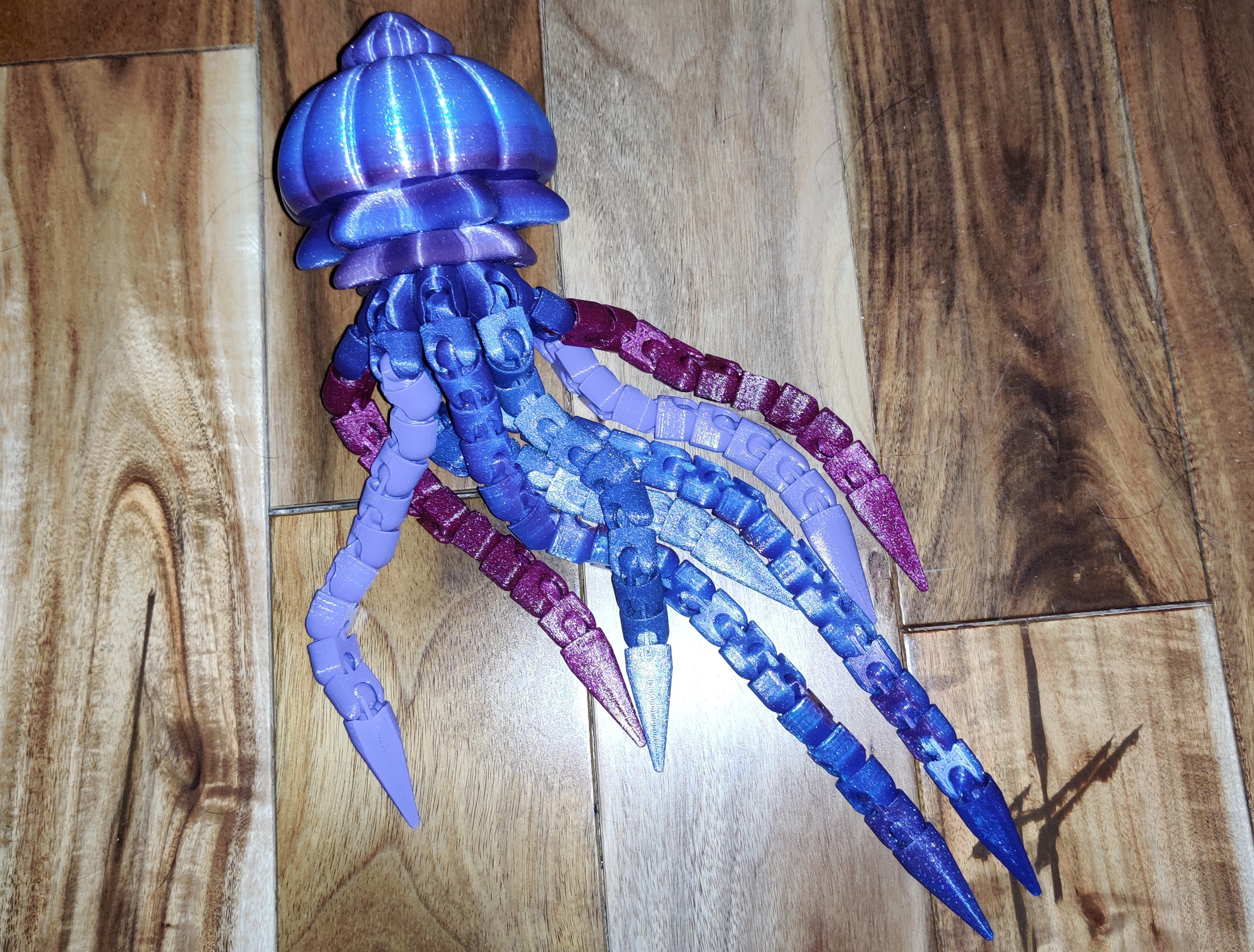 Articulated Jellyfish with ball-joint tentacles by jrdn8056 | Download ...