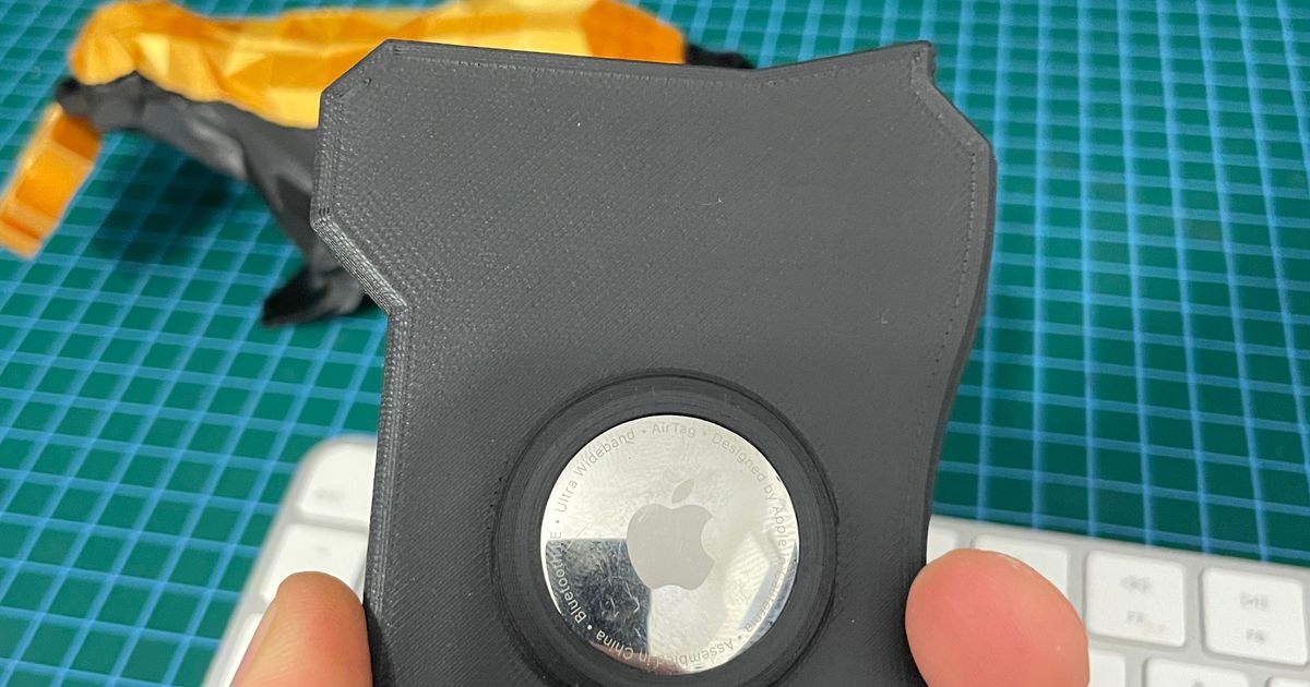 AirTag Wallet Cover for M3 Wallet by Jonathan Levi | Download free STL ...