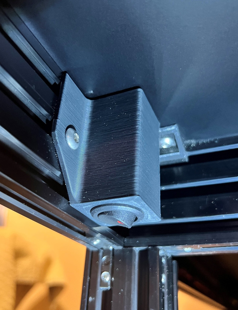 Rocker Switch 2060 Extrusion Mount by Modern Makes | Download free STL ...