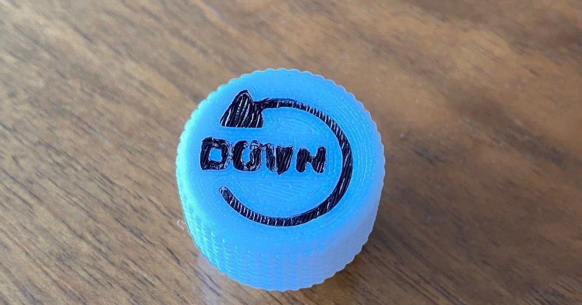 Z-Axis Direction Knob #2 for Creality Ender 3 by murdrrdbypirates ...